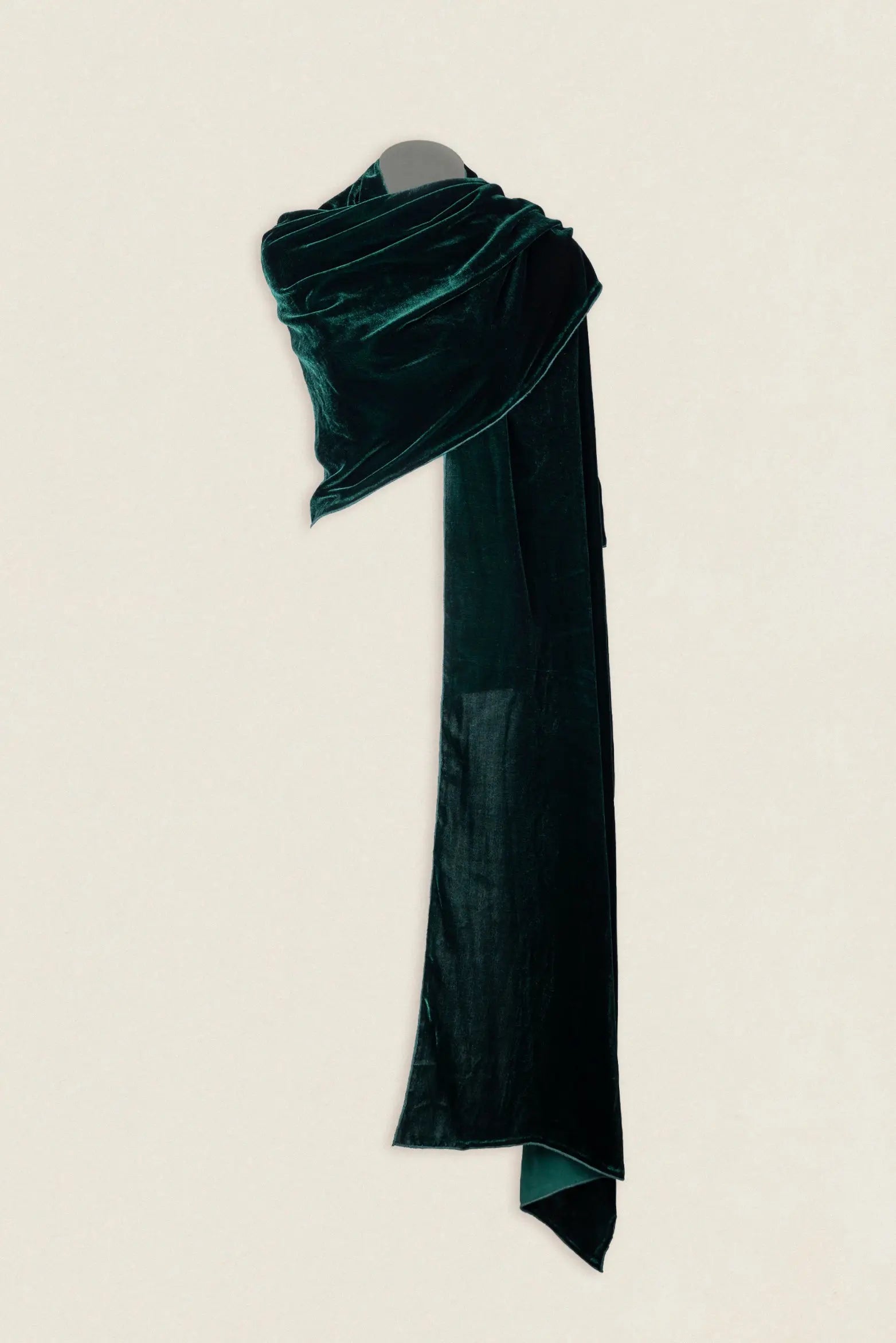 Estola Terciopelo Verde TEST04 - The Nook Store